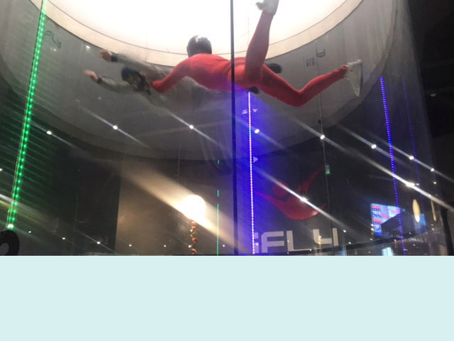 Some oaf's iFly experience: