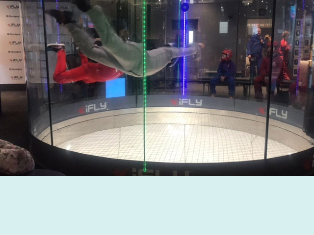 Some oaf's iFly experience: